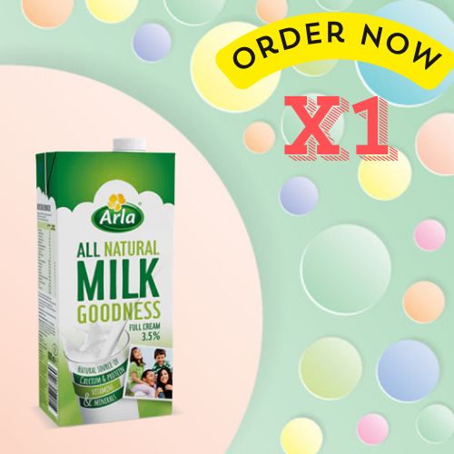 ARLA FULL CREAM MILK NATURAL GOODNESS MILK 1L | Shopee Philippines