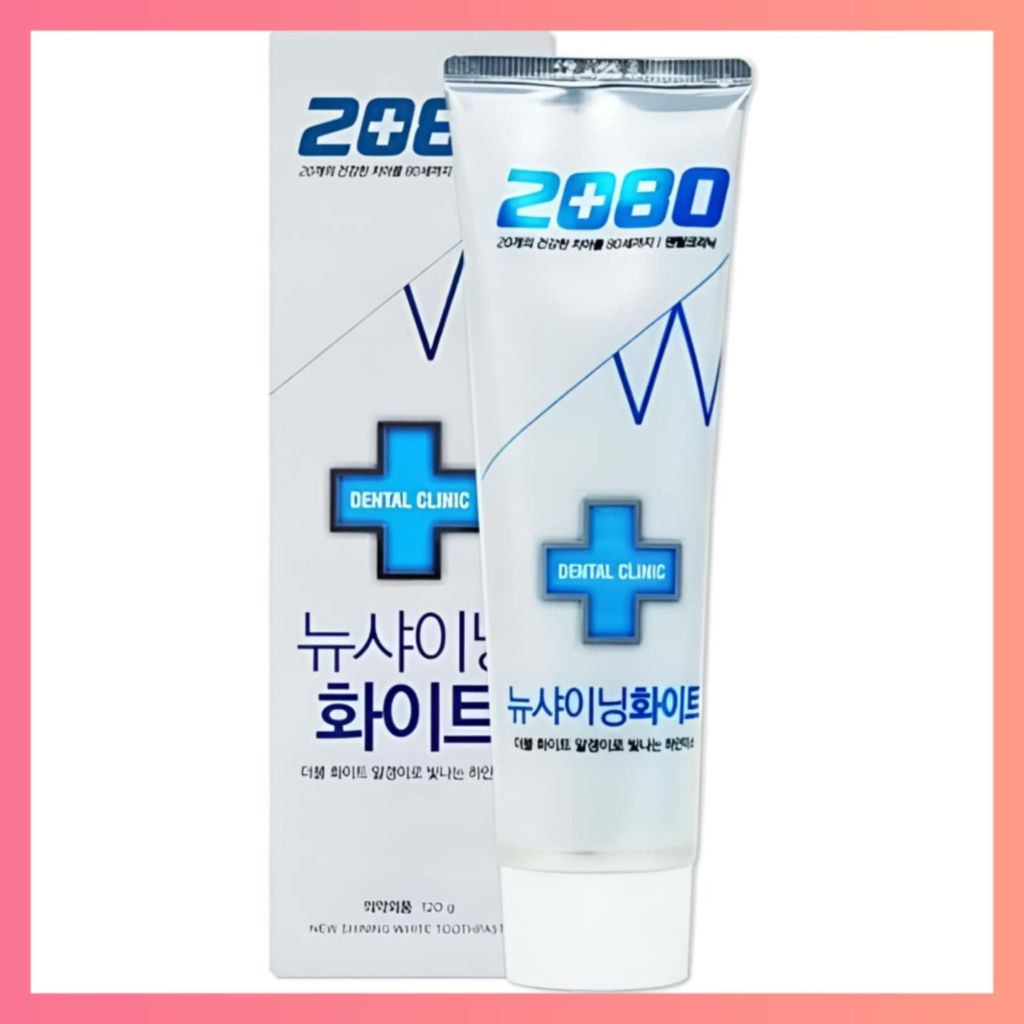2080 Dental Clinic New Shining White Toothpaste 120g | Shopee Philippines