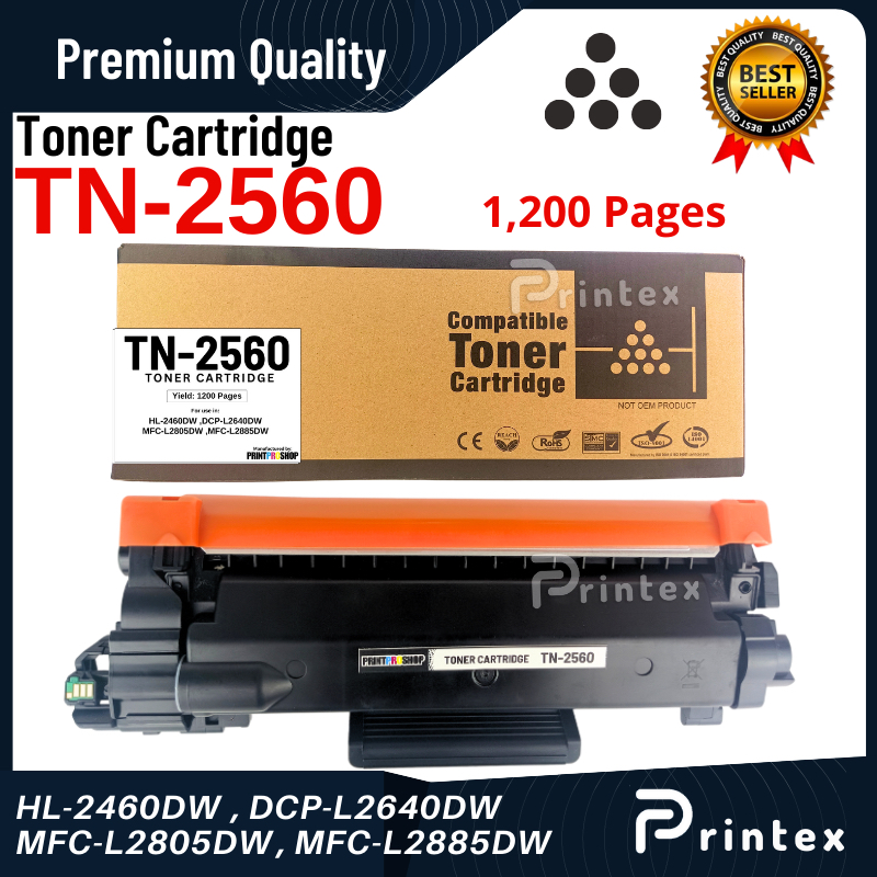 TN2560 TN 2560 Toner Cartridge with Chip Compatible for L2460 L2640 ...