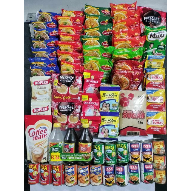 Grocery Bundle 21 Ready to eat package Noodles and more | Shopee ...