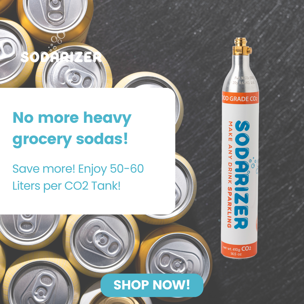 Sodarizer Spark Kit Soda Maker Sparkling Water Maker Machine with CO2 ...