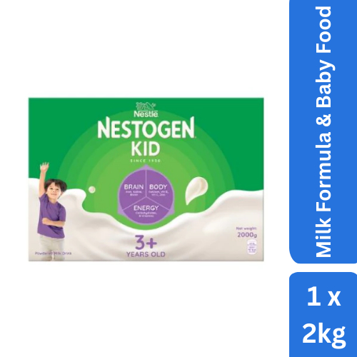 Nestogen Kid 3+ Powdered Milk For Children Above 3 Years Old 2kg ...
