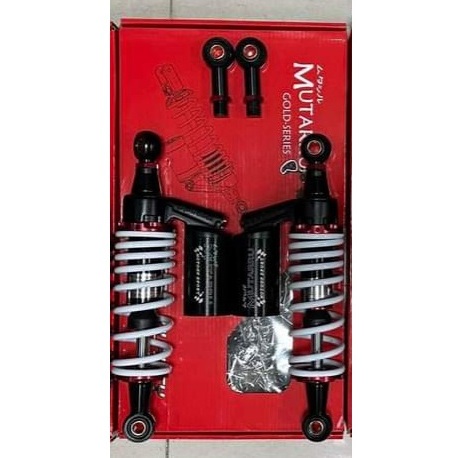 Mutarru Rear Shock (305-330mm - A Pair) W/Tank For Aerox/Nmax | Shopee ...
