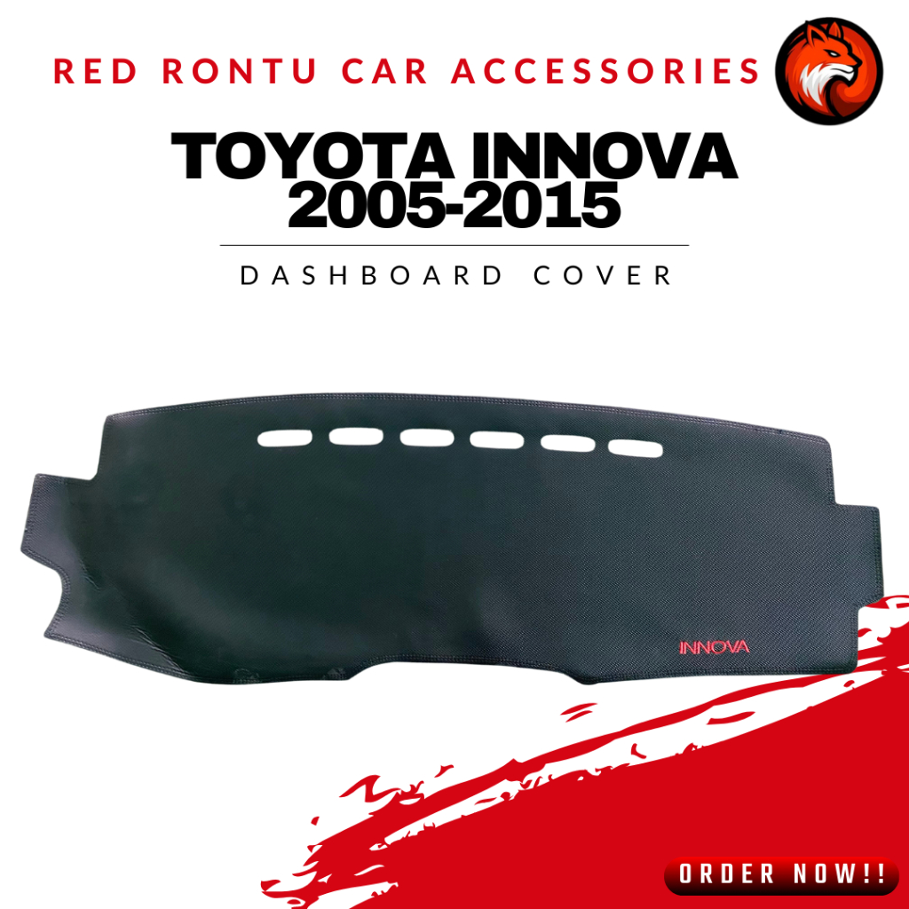 TOYOTA INNOVA 2005-2015 LEATHER DASHBOARD COVER | Shopee Philippines