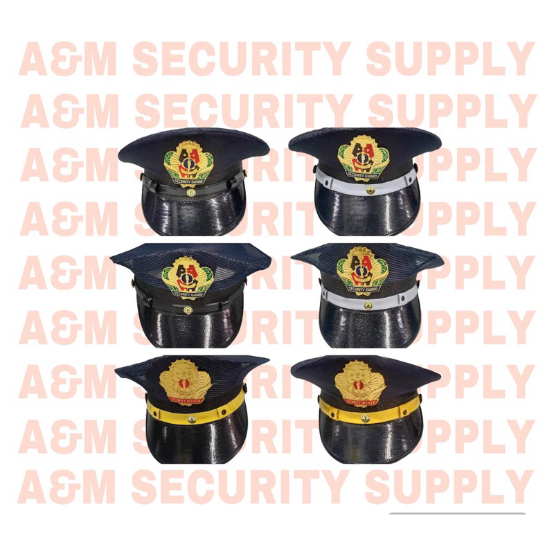 Pershing Cap for Security Guard | Shopee Philippines
