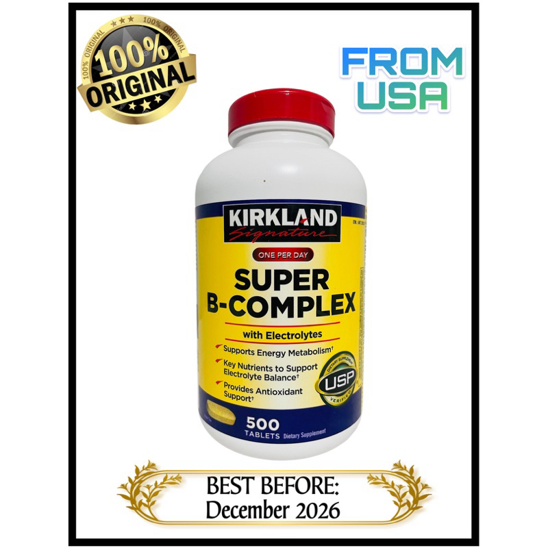 KL B-Complex 500tabs (December 2026) | Shopee Philippines