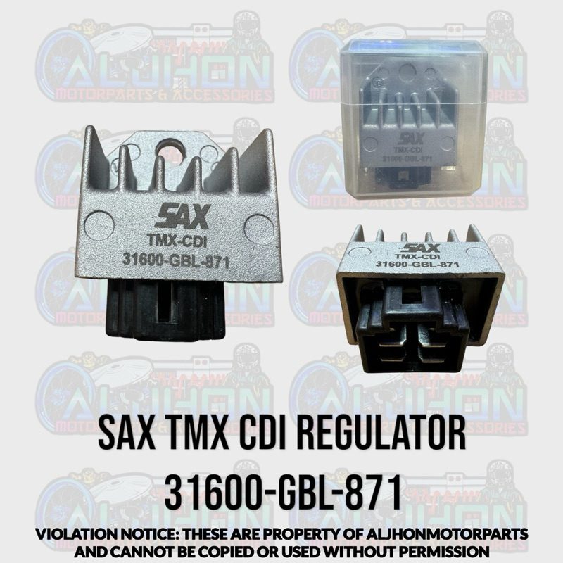 SAX TMX 155 / TMX CDI REGULATOR MADE IN TAIWAN | Shopee Philippines