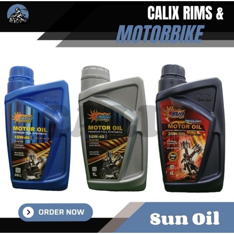 Sun Motor/Scooter Oil (800mL/1L) | Shopee Philippines