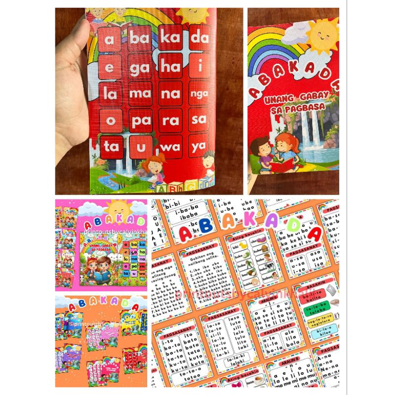 Abakada with name and picture | Shopee Philippines