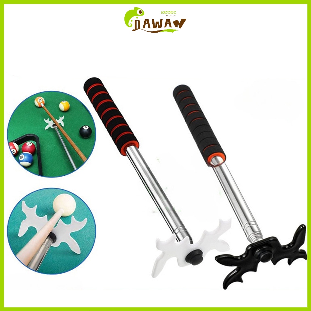 Billiard Cue 35cmTelescopic Bridge Pool Stick Support Bracket Racks ...