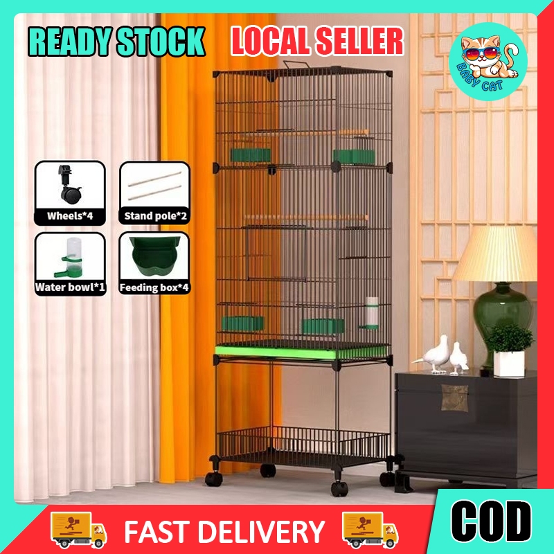 Bird cage parrot cage cardinal bird peony parrot breeding cage with ...