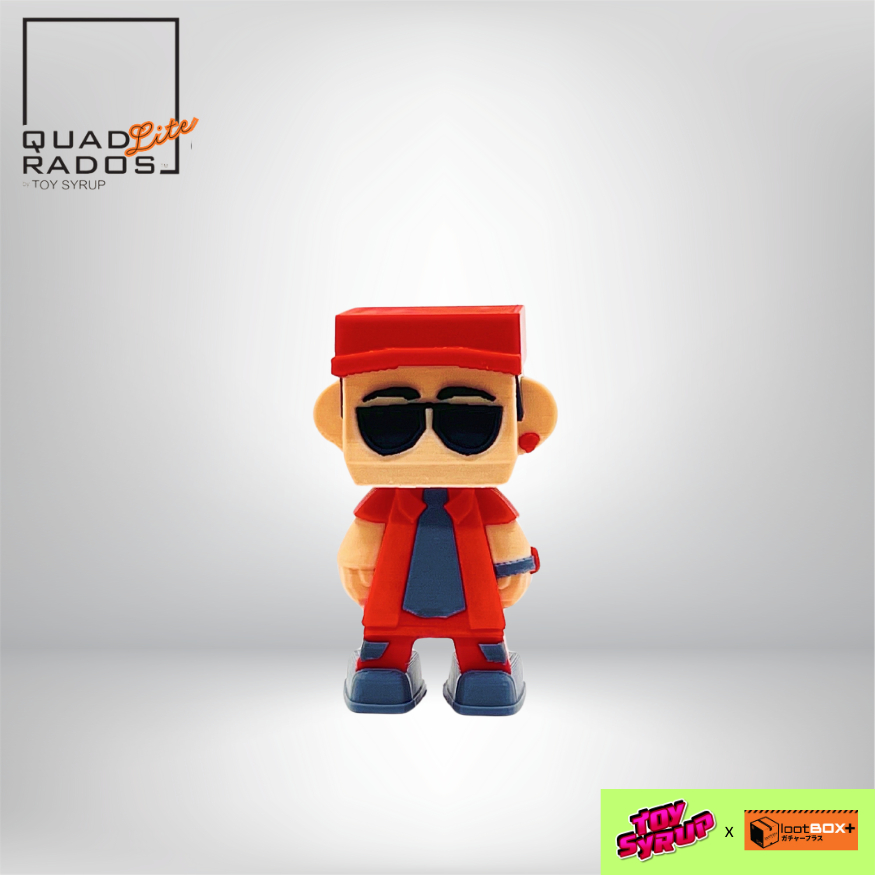 QUADRADOS Lite 100% JRoa 3d Printed PLA Figure, with articulation ...