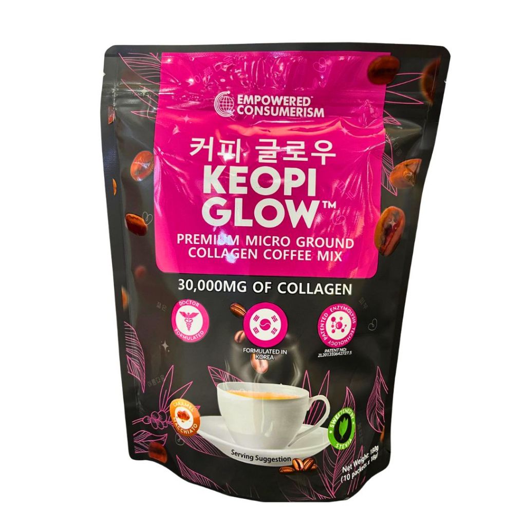 Keopi Glow Collagen Coffee 10 sachets | Shopee Philippines