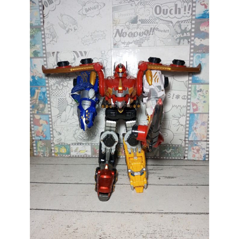B DX Power Rangers Megaforce Megazord Figure | Shopee Philippines