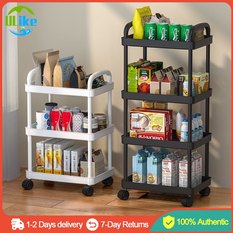 Trolley Cart Organizer Moving Rack Bathroom Organizer Rack Kitchen ...