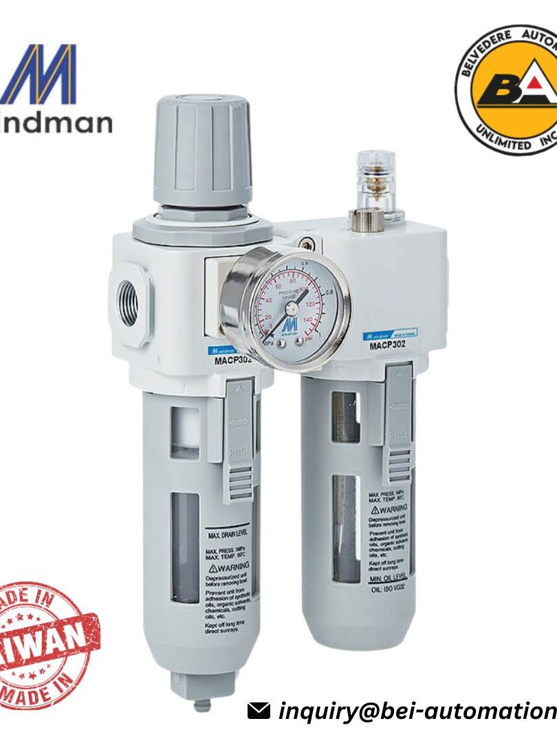 Mindman MACP302 Filter Regulator Lubricator | Shopee Philippines