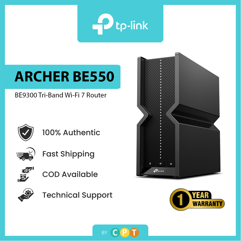 TP-Link | Archer BE550 | BE9300 | Blazing-Fast 9214 Mbps Tri-Band Easy ...