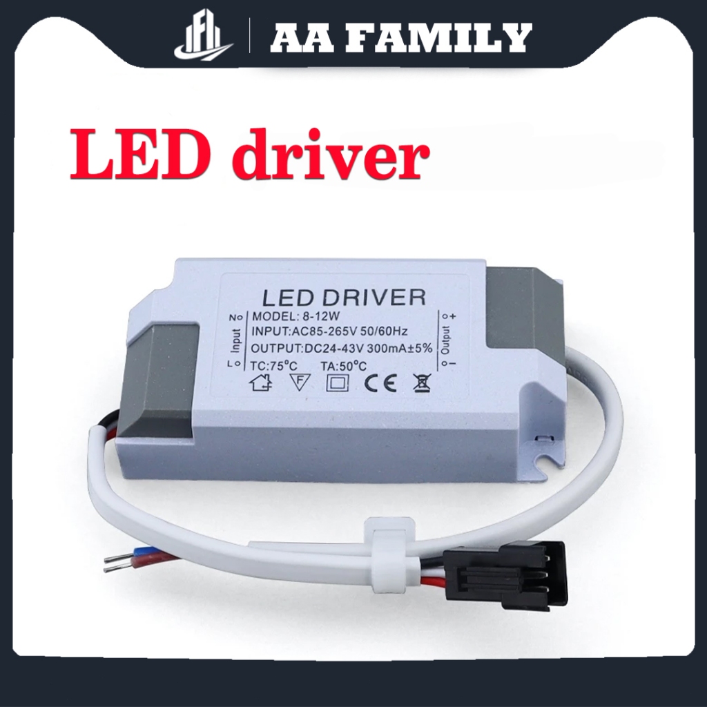 LED Driver 8-12w 12-18w 18-24w Power supply Light Constant Current ...