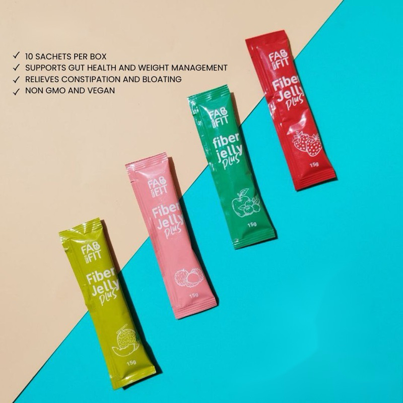 FIBER JELLY SACHET FAB & FIT | Shopee Philippines