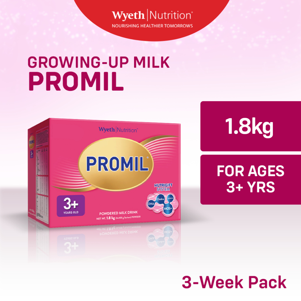 PROMIL FOUR Powdered Milk Drink for Over 3 Years Old 1.8kg | Shopee ...