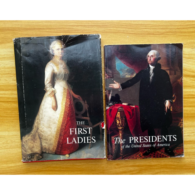 Presidents of the US, The First Ladies - 2 books set | Shopee Philippines