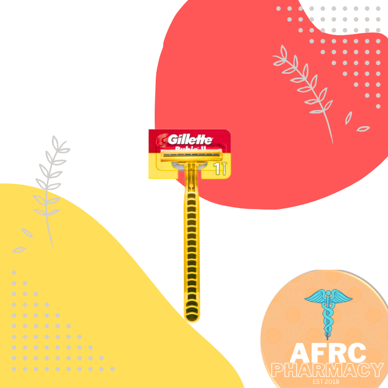 Gillette Rubie II Disposable Razor Yellow Handle 1s | Shopee Philippines