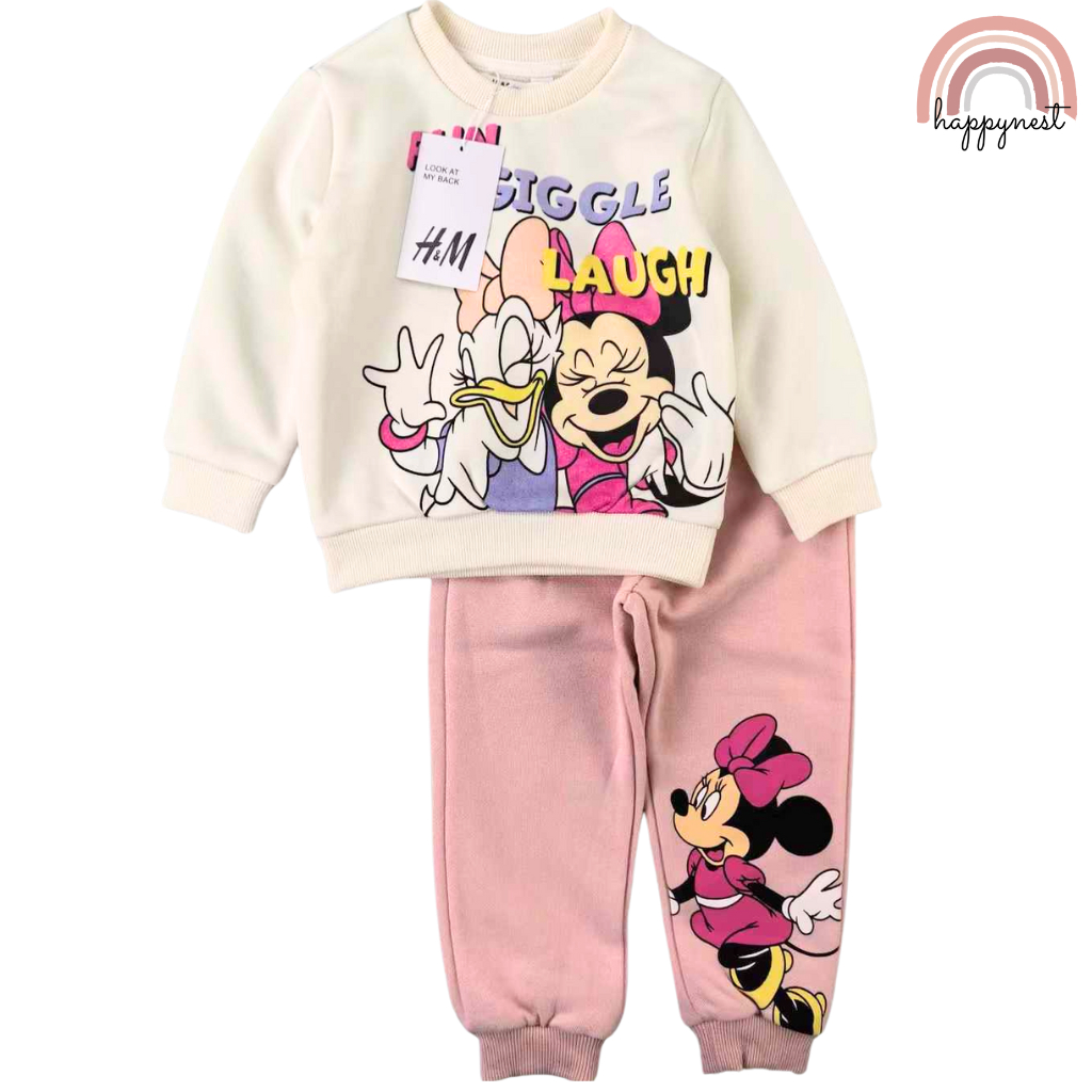 Happynest Disney HM Minnie Mouse and Daisy Duck OOTD Tracksuit Terno ...