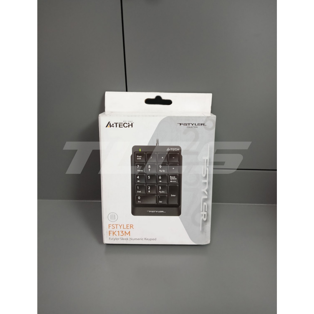 NUMERIC KEYPAD FK13M FSTYLER A4TECH COLOR: BLACK (FK13M) | Shopee Philippines