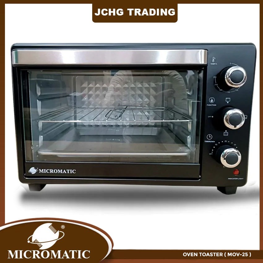 JCHG I Micromatic MOV-25 Oven Toaster 60mins Timer 60-250°C Temperature ...