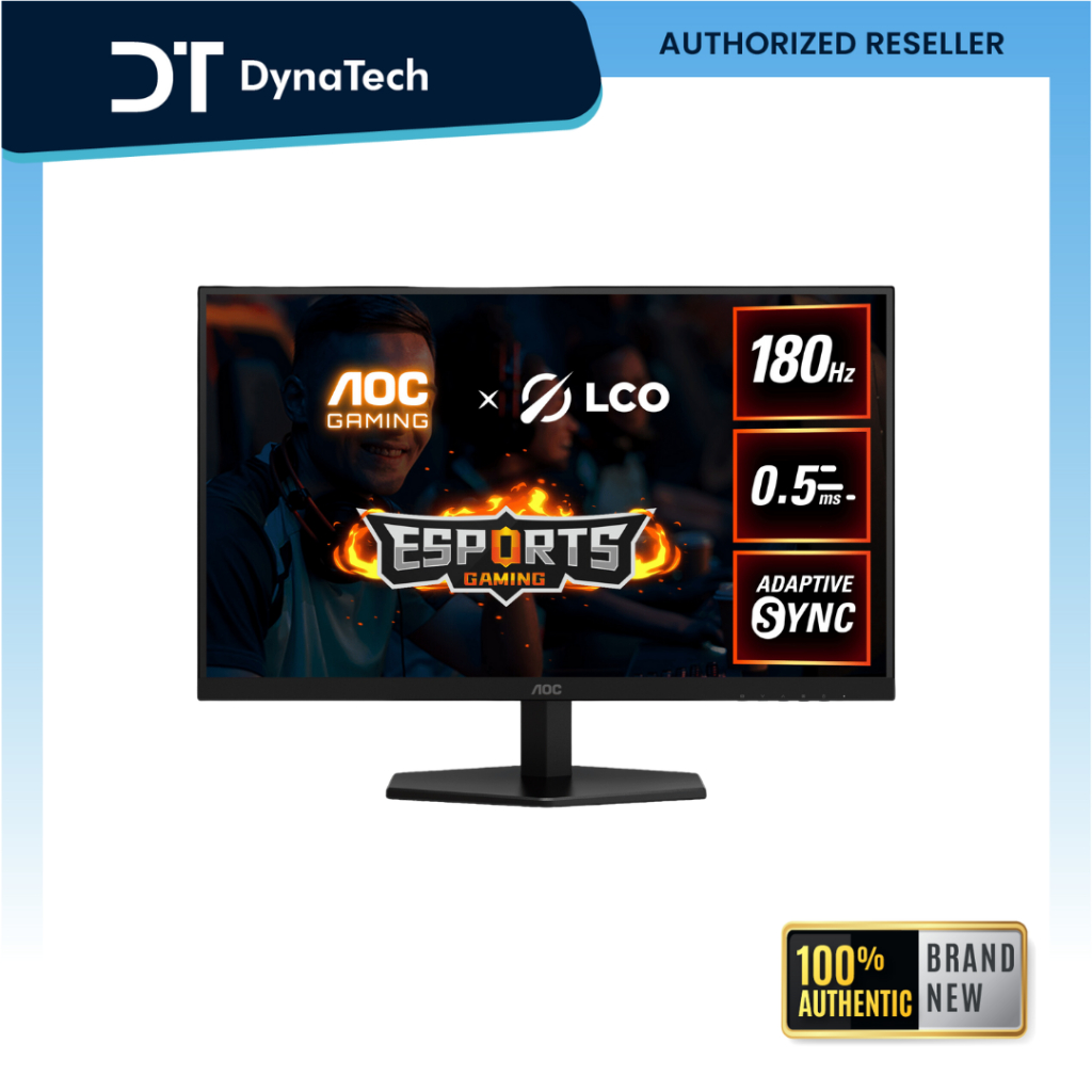 AOC 27G42E 27" IPS 180Hz FHD (1920x1080) 0.5ms MPRT / 1ms GtG Adaptive ...