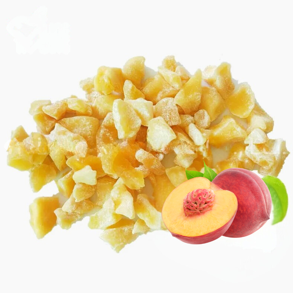 Natural Diced Dried Peaches - Ready-to-Eat, Perfect for Snack, Cereal ...
