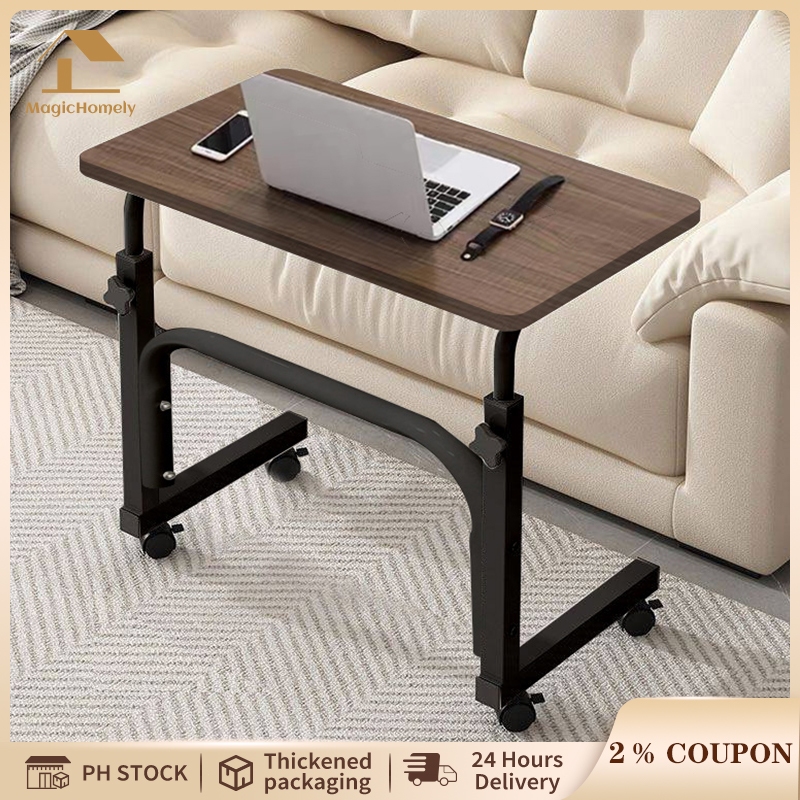 COD2024 Upgraded PC Table Mobile Computer Bedroom Bedside Table Simple ...