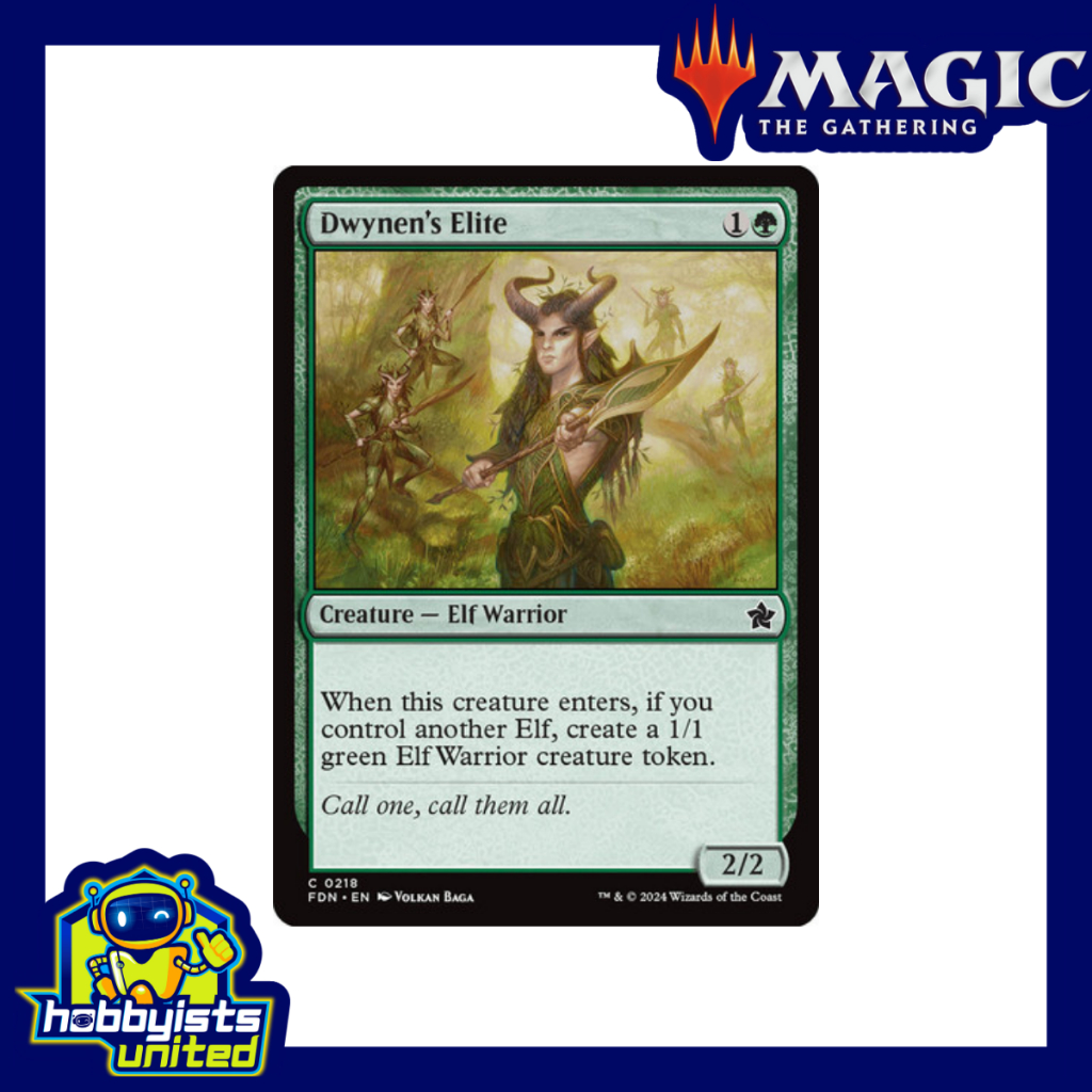Dwynen's Elite - Magic: The Gathering (Foundations) | Shopee Philippines