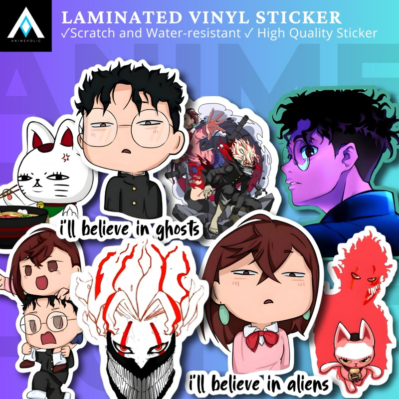 DAN DA DAN ANIME STICKERS ~ LAMINATED VINYL STICKERS ~ ALL ANIME ...
