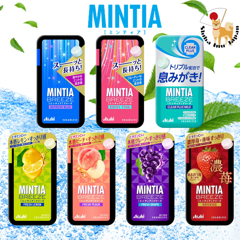 Asahi Mintia Breeze 30 tablets Sugarless #SS | Shopee Philippines