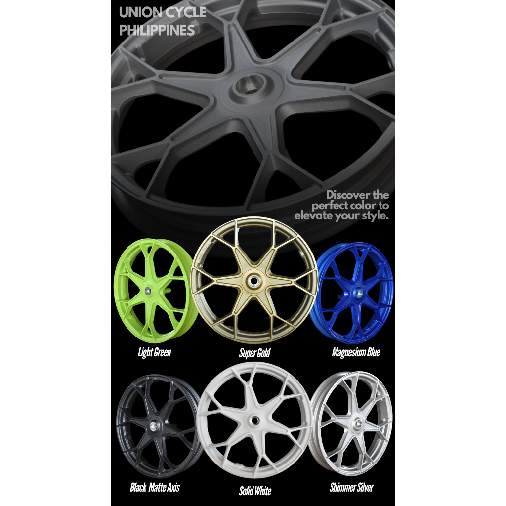 UNION CYCLE WHEEL/MAGS - CLICK 125 VERSION 3 | Shopee Philippines