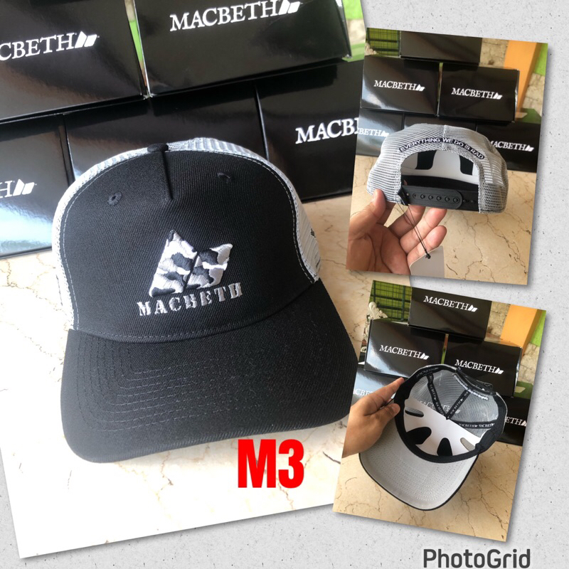 Macbeth Trucker Cap (original ) | Shopee Philippines