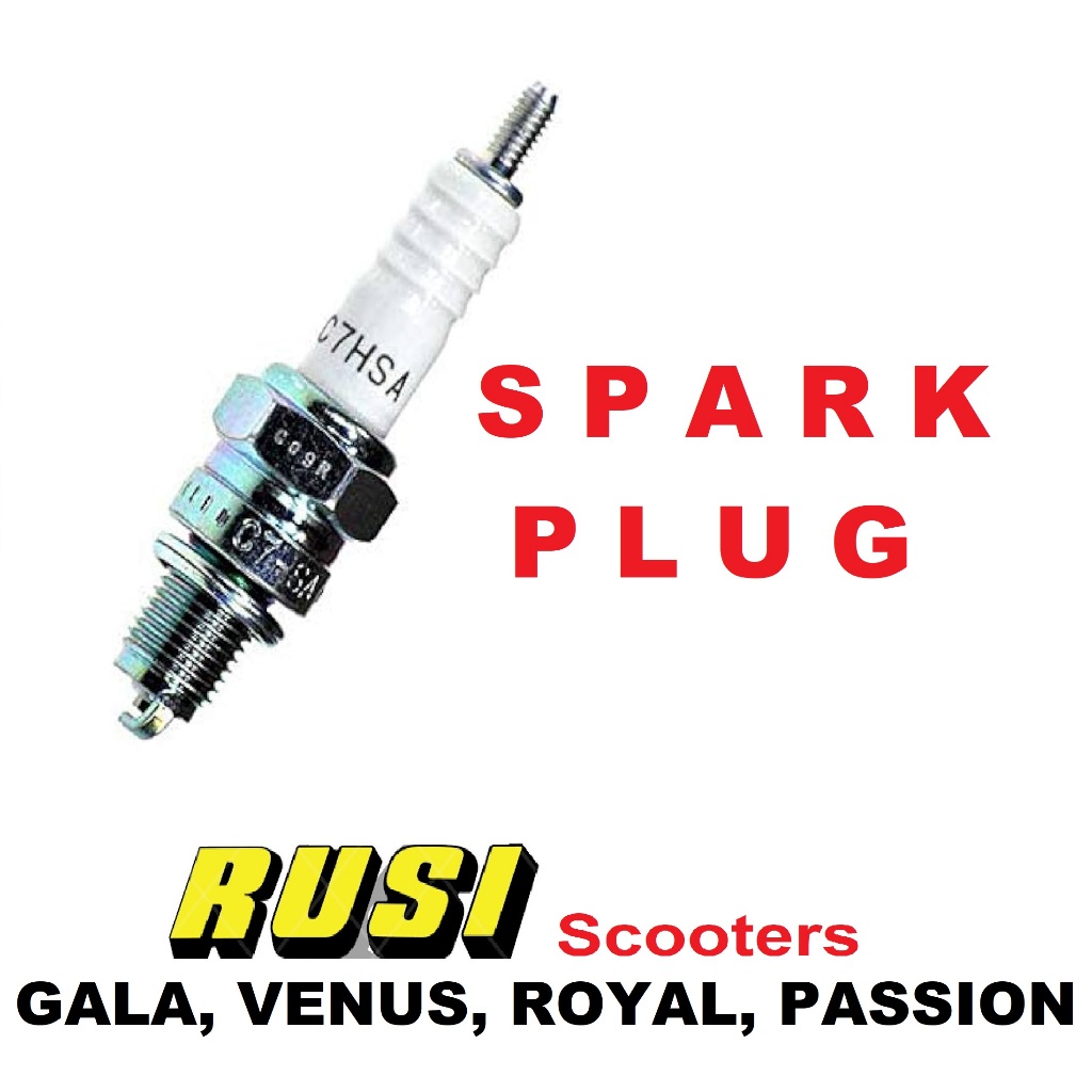 Rusi Scooter 110 / 125 Spark Plug | Shopee Philippines