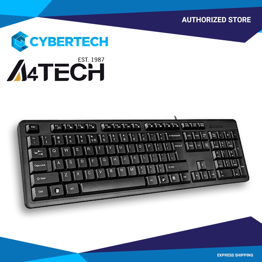 A4Tech Kk-3 Multimedia Fn Keyboard USB Black | Shopee Philippines