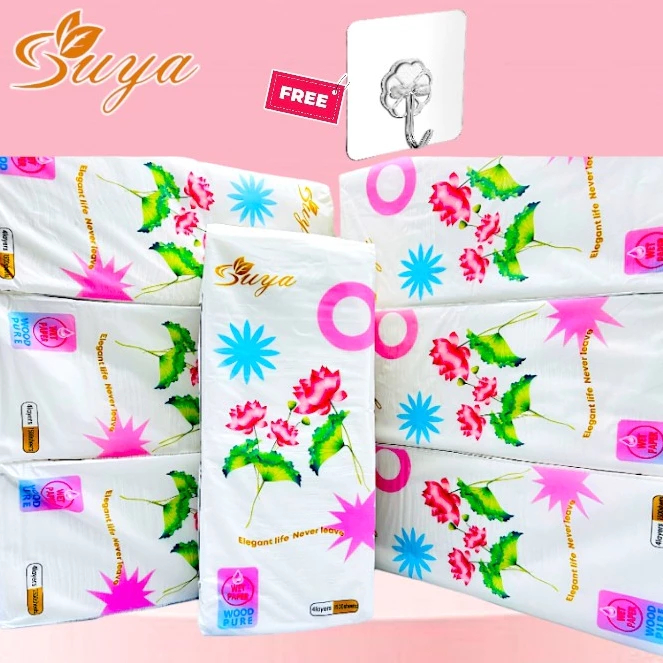 1500sheets SUYA Facial Tissue high-quality tissue paper WITH FREE ...