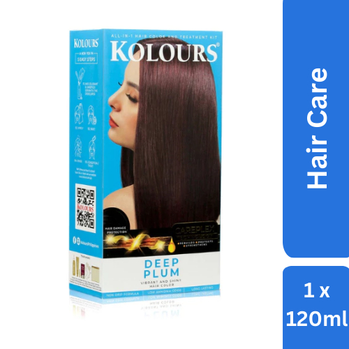 Kolours Hair Dye Deep Plum with CAREPLEX Technology | Shopee Philippines