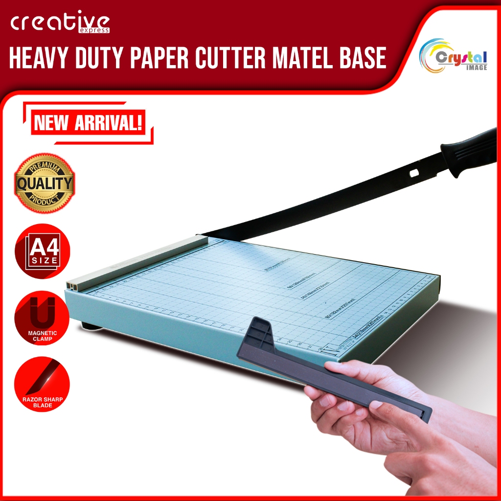 Creative Express A4 Paper Cutter Metal Base | Heavy Duty Paper Trimmer ...