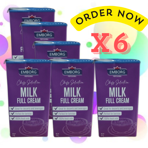 Emborg Full Cream Chef's Selection (1L x 6, 1L x 9, 1L x 12) | Premium ...