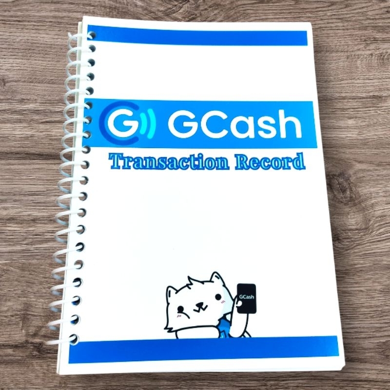 GCASH TRANSACTION RECORD BOOK + TRANSACTION SLIP BUNDLE NOTE BOOK ...