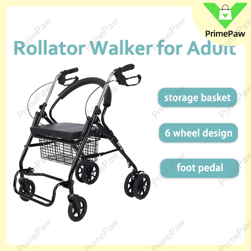 PrimePaw Wheelchair Foot Rest Foldable Portable For Adult Medical ...