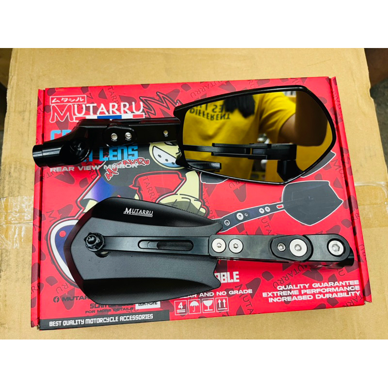 Mutarru Side Mirror Full Cnc Universal (No Grado) | Shopee Philippines