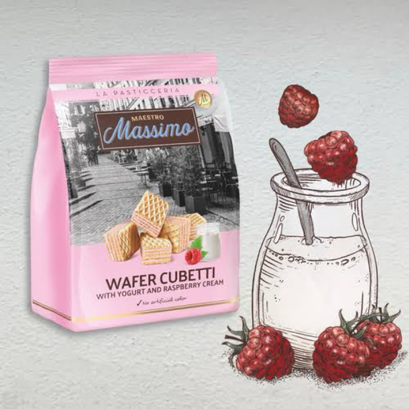 MASSIMO CHOCOLATE WAFER CUBETTI 250G | Shopee Philippines