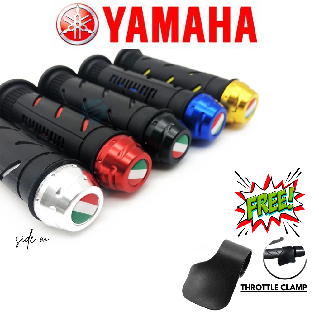 YAMAHA AEROX V2 Domino Universal Handle Grip for Motorcycles with Bar ...
