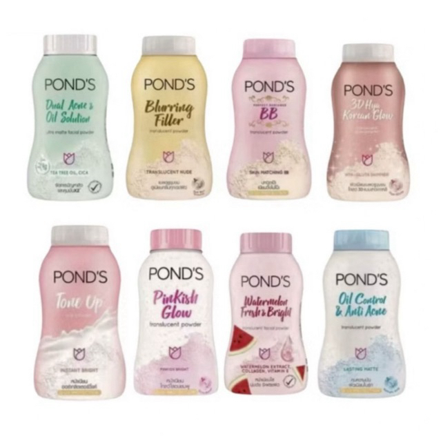 Pond's Translucent Powder | Dual Acne 3D Hya Korean Glow Watermelon ...