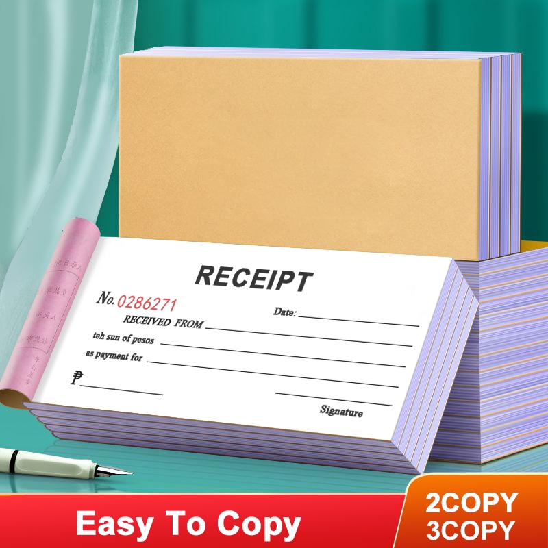 2/3Copy Acknowledgement Receipt With Carbon Delivery Order Slip Resibo ...